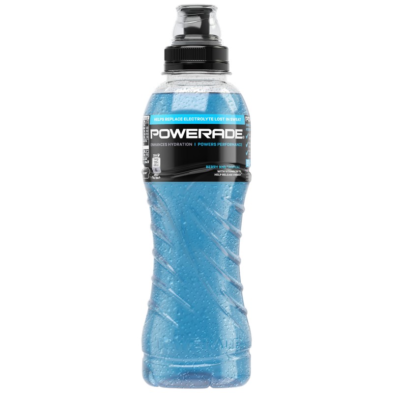 Powerade Berry & Tropical Fruits 500ml CASE 12 – Grapevine Guernsey