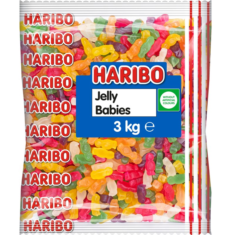 P&M Haribo 3kg Jelly Babies BAG 1 – Grapevine Guernsey