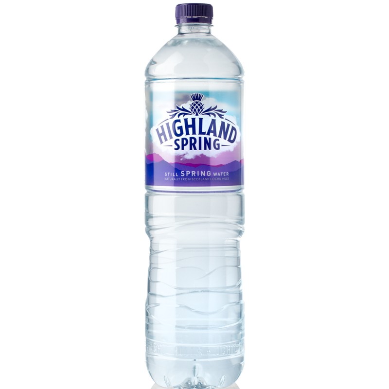 Highland Spring Still Water 1.5L CASE 12 – Grapevine Guernsey