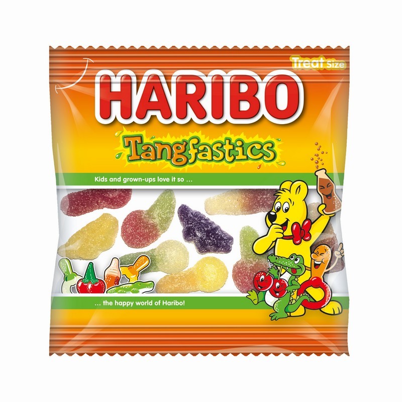 Haribo Tangfastics Mini Bag 16g CASE 100 – Grapevine Guernsey