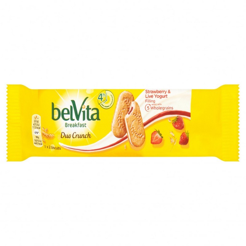 Belvita Strawberry Yoghurt Crunch 50g – Grapevine Guernsey