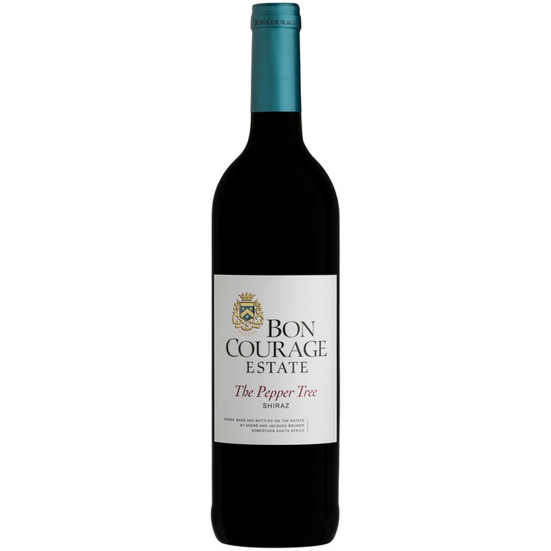 Bon Courage Estate The Pepper Tree Shiraz – Grapevine Guernsey