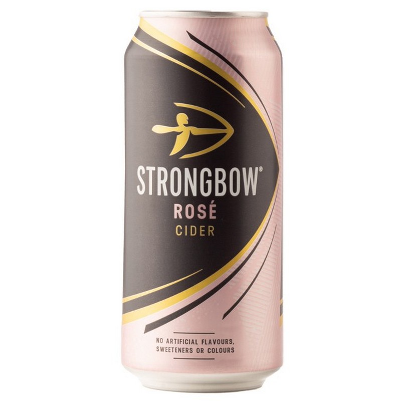 Strongbow Rose Cider Can 440ml*** – Grapevine Guernsey