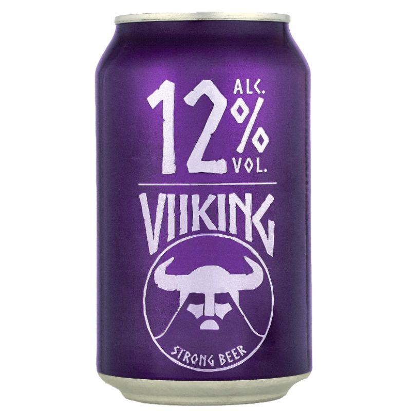 ^Harboe Viking Strong 12% Beer Can 330ml – Grapevine Guernsey