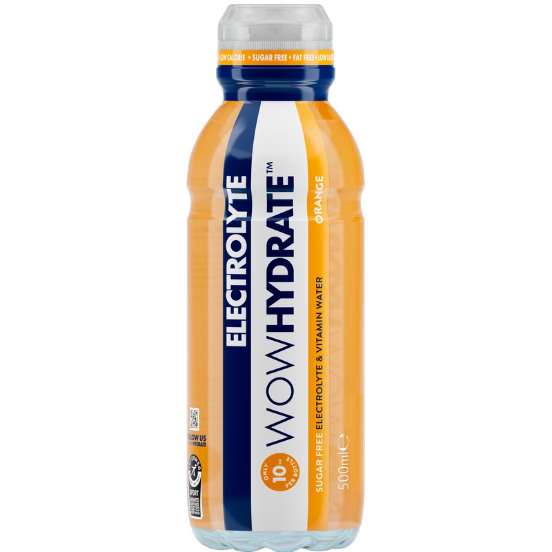 ^Wow Hydrate Electrolyte Water Orange 500ml – Grapevine Guernsey