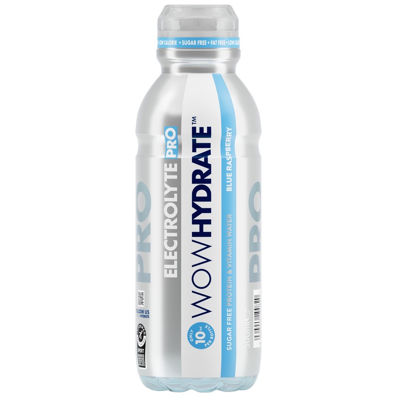 ^Wow Hydrate Pro Electrolyte Water Blue Raspberry 500ml – Grapevine ...