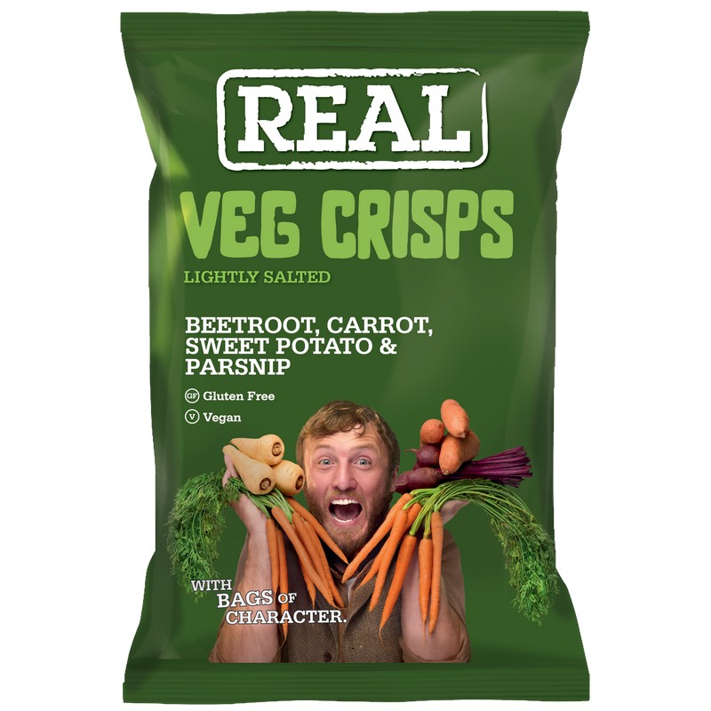 ^Real Veg Crisps Lightly Salted 35g – Grapevine Guernsey
