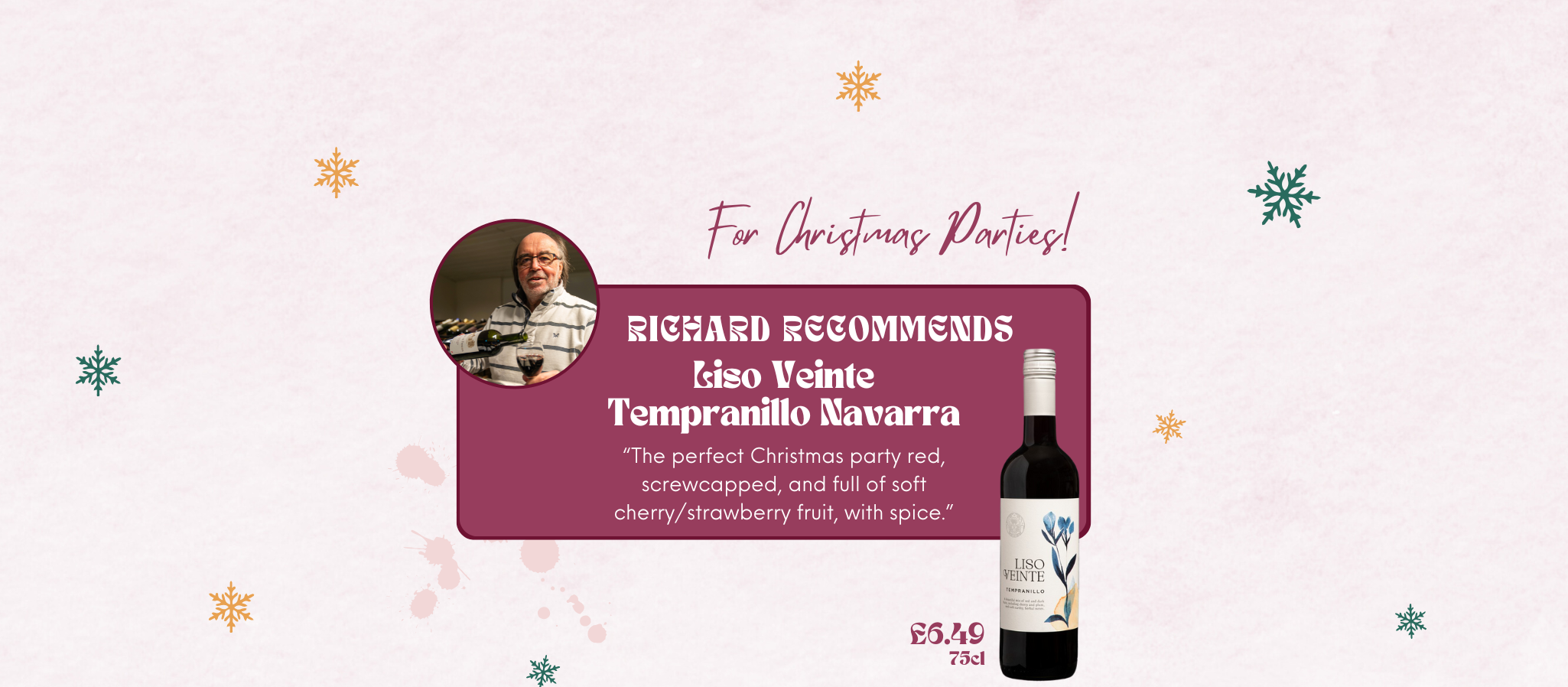 Liso Veinte Tempranillo Navarra – Website Desktop Banner – Grapevine ...