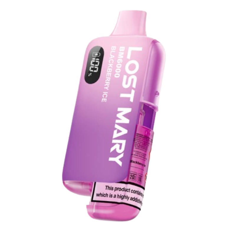 BM6000 Lost Mary Prefilled Pod Kit Blackberry Ice – Grapevine Guernsey