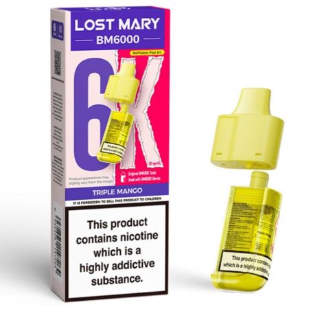 Lost Mary 6K Pod Refill Triple Mango – Grapevine Guernsey