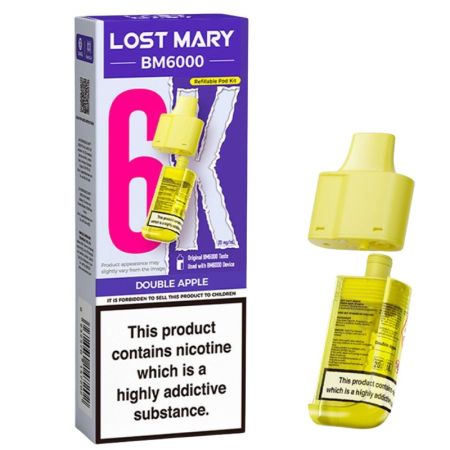 Lost Mary 6K Pod Refill Double Apple – Grapevine Guernsey