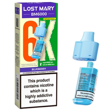 Lost Mary 6K Pod Refill Blueberry – Grapevine Guernsey